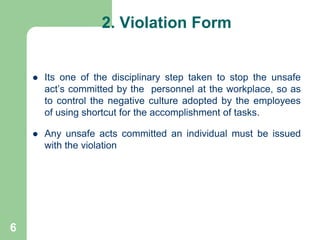 HSE DOCUMENTATION TRAINING FOR NEW SAFETY PERSONNEL.ppt