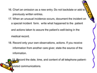 documentation required in medical records.ppt | Medical Tests | Medical ...