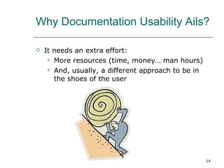 Documentation Usability | PPT | Desktop Publishing | Computer Software and Applications