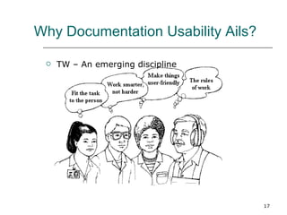 Documentation Usability | PPT | Desktop Publishing | Computer Software and Applications