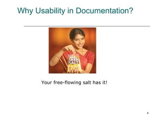 Documentation Usability | PPT | Desktop Publishing | Computer Software and Applications