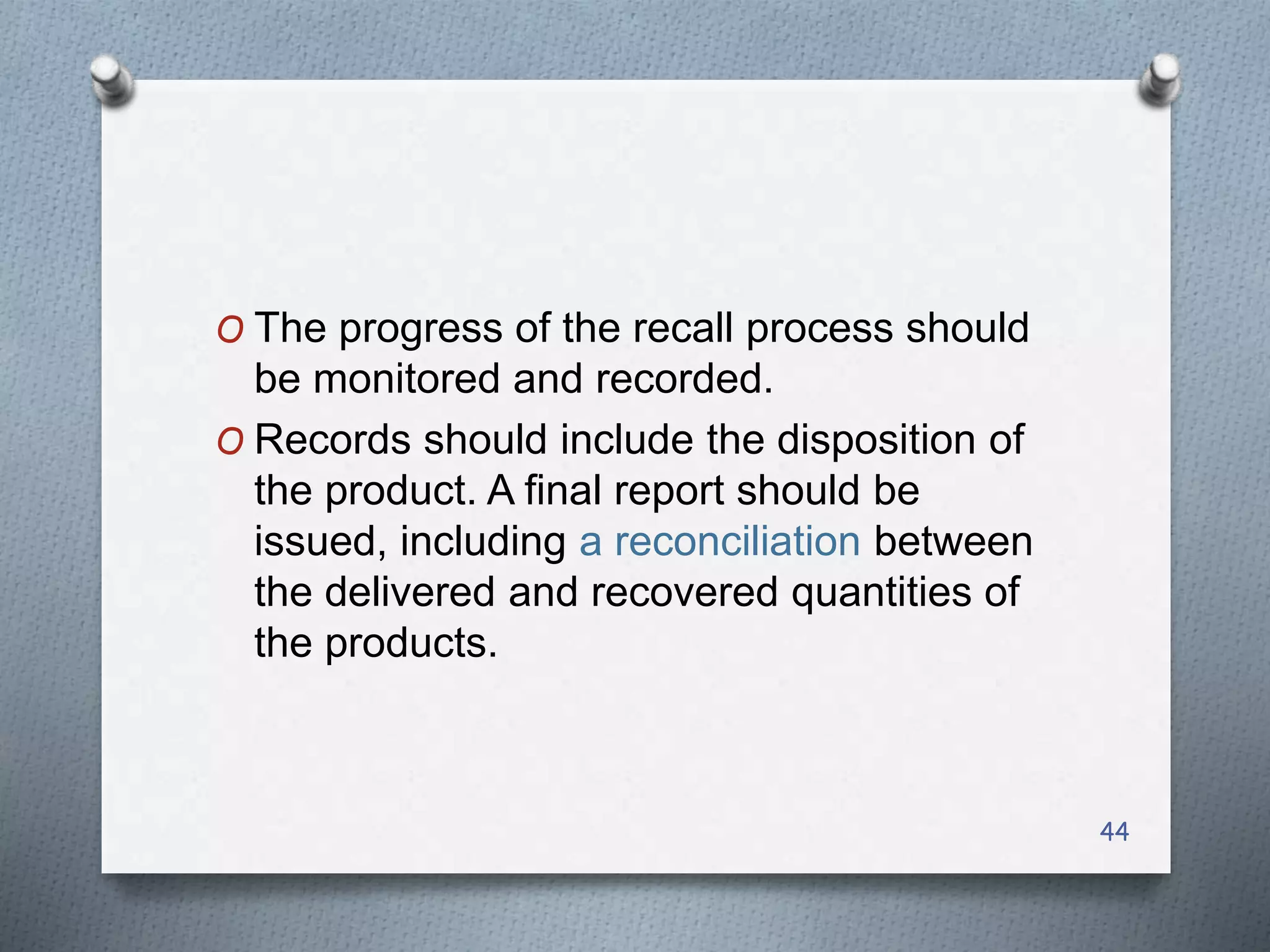 Documentation with respect to release of finished pharmaceutical ...