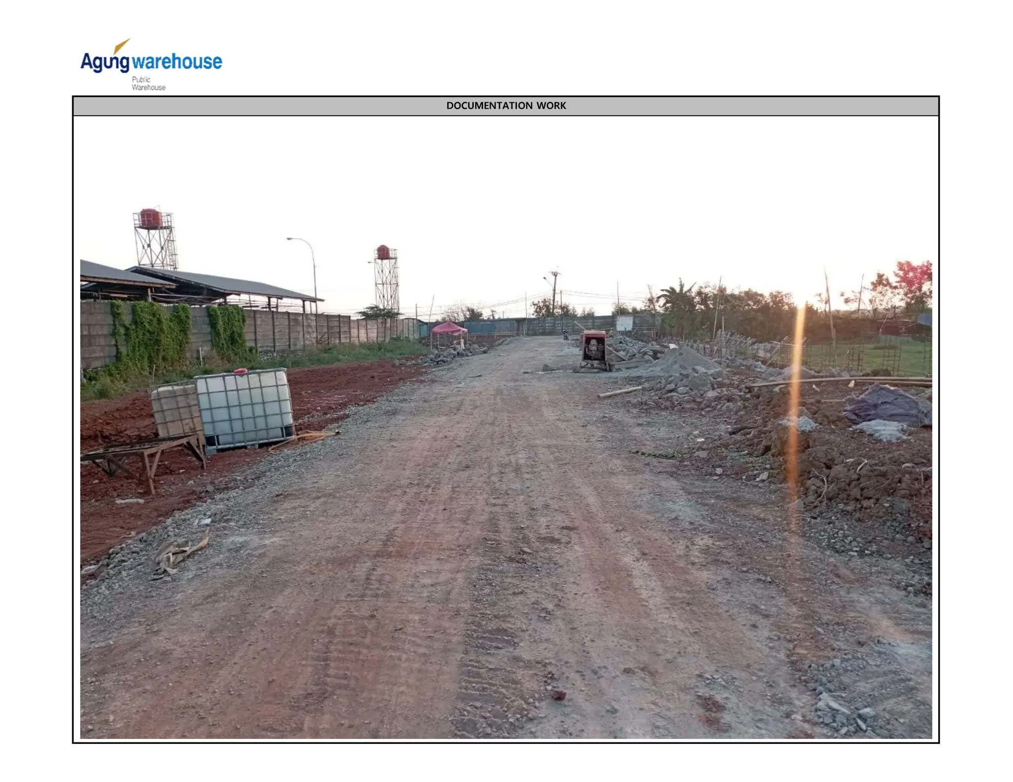 AGUNG RAYA PROJECT - DOCUMENTATION DAILY | PPT