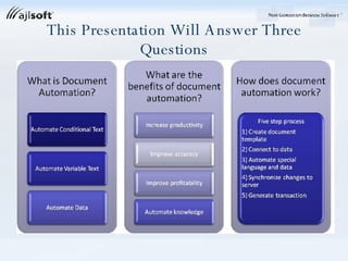 Document Automation | PPT