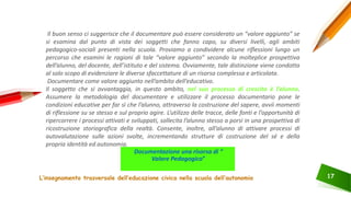 Documentazione come Valore Pedagogico | PDF