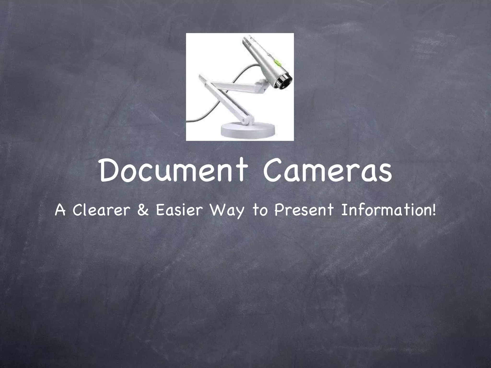 Document camera presentation | PPT