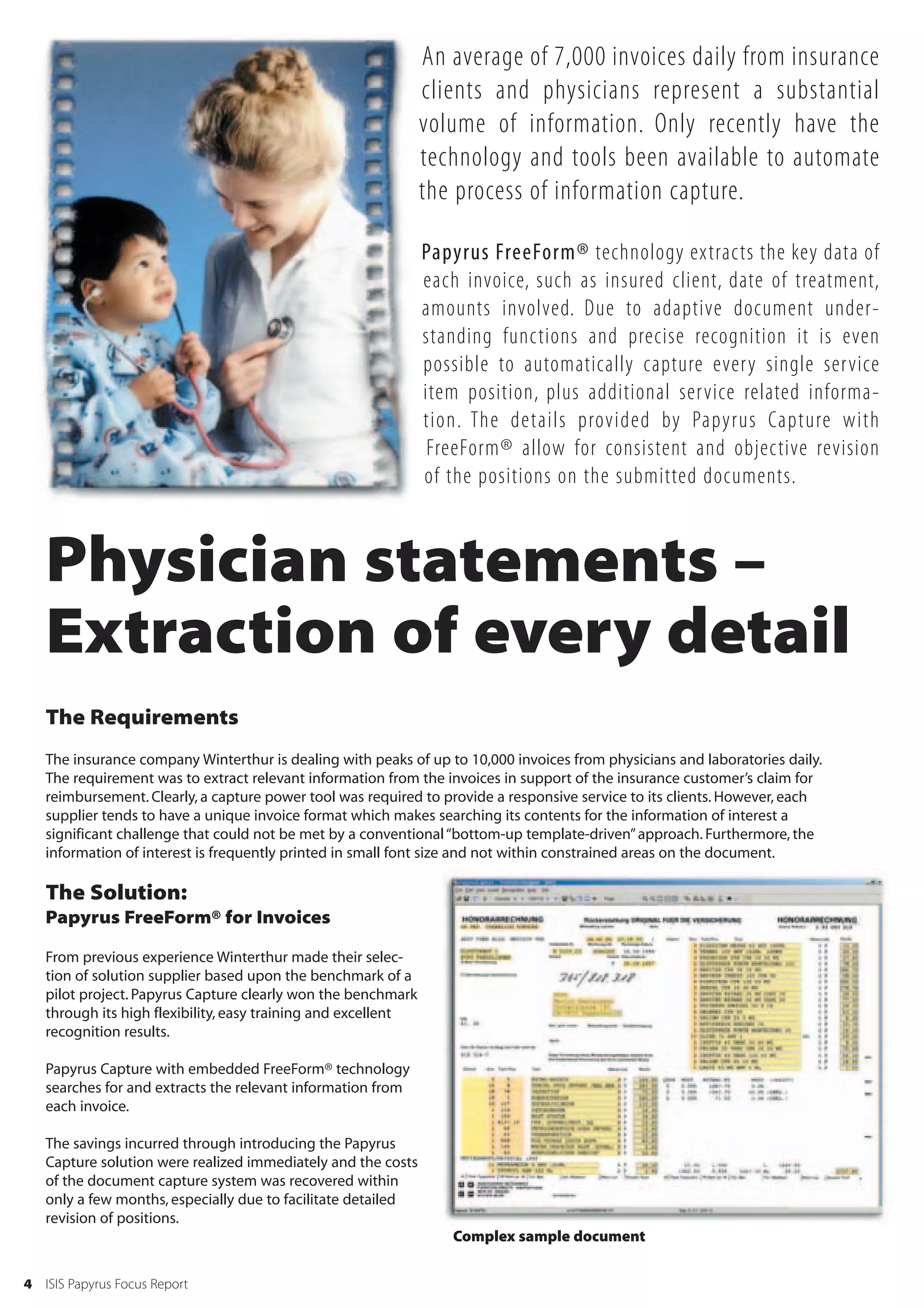 Isis Papyrus Document Capture Solutions | PDF