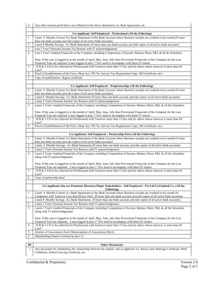 Document checklist final | DOC