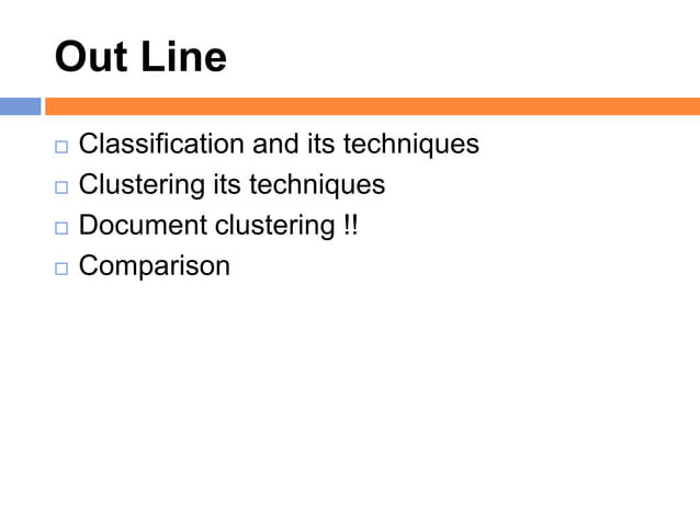 Document clustering and classification | PPTX | Computing | Technology & Computing
