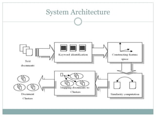 Document clustering for forensic analysis | PPTX | Databases | Computer Software and Applications