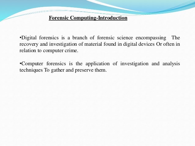Document Clustering For Forensic Analysis An Approach For Improving