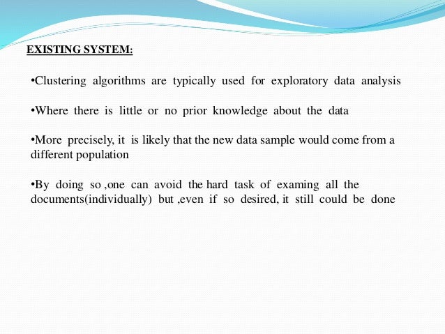 Document Clustering For Forensic Analysis An Approach For Improving