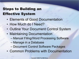Document Control | PPT