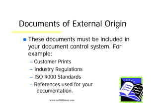 Document control | PDF