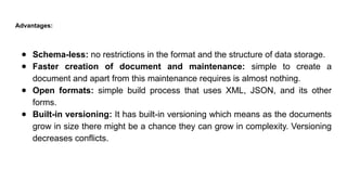 Module 2.3 Document Databases in NoSQL Systems | PPT