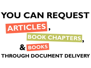 Document Delivery | PDF