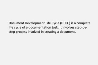 Document Development Life Cycle | PPTX