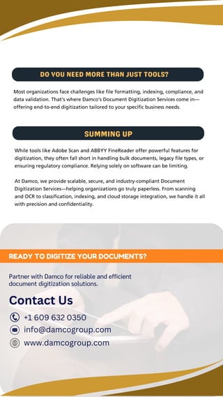 Document Digitization Top Tools You Need Right Now | PDF