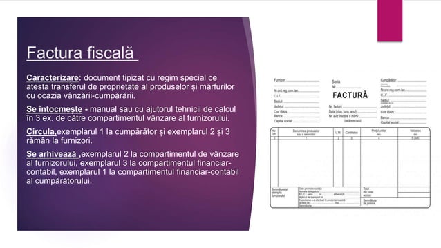 Documente - Mijloace fixe | PPTX