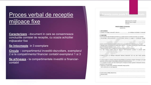 Documente - Mijloace fixe | PPTX