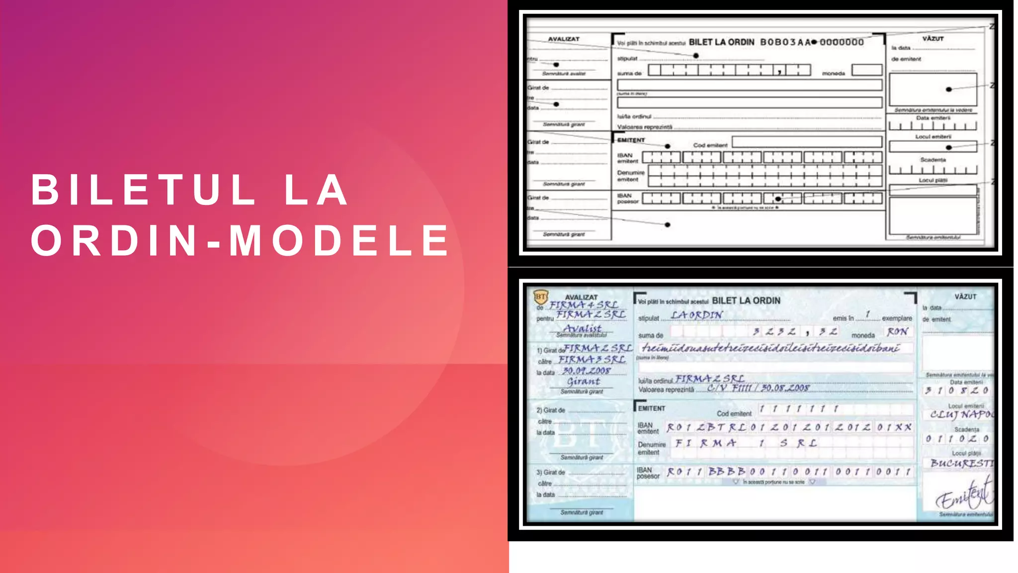 Documente de evidenta a mijloacelor banesti - trezorerie | PPTX