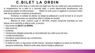 Documente de evidenta a mijloacelor banesti - trezorerie | PPTX