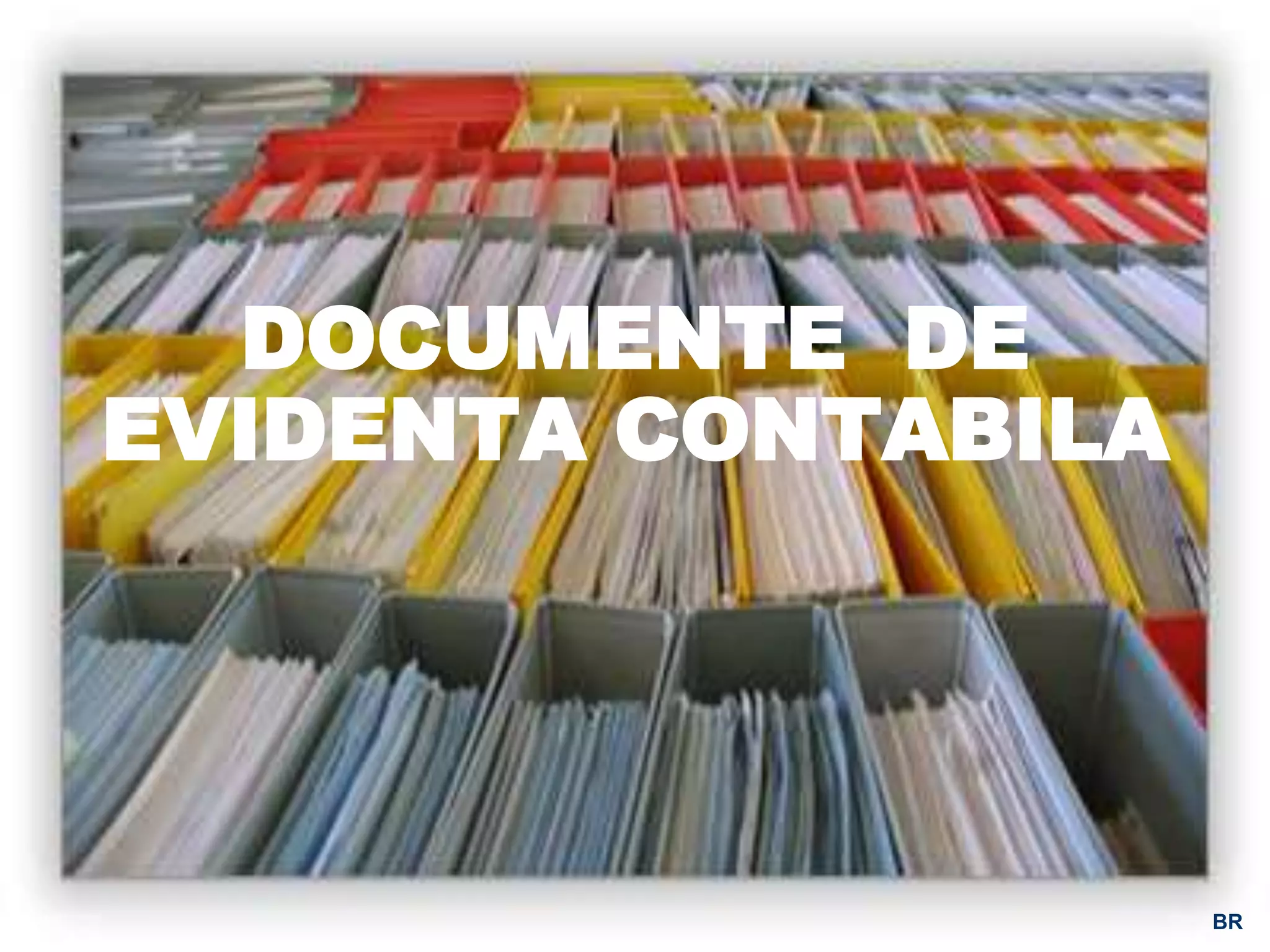 Documente de evidenta contabila | PPT