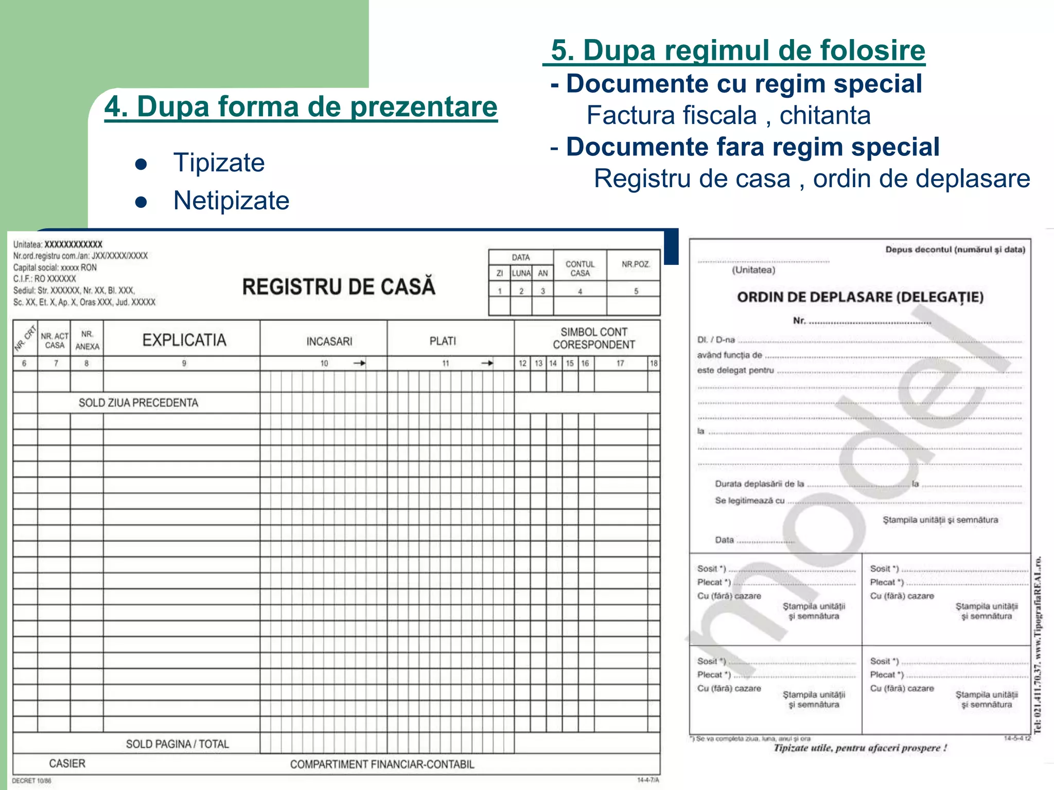 Documente de evidenta contabila | PPT