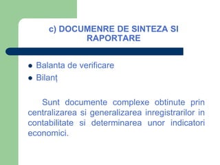 Documente de evidenta contabila | PPT