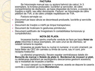 Documente de evidenta operativa | PPT