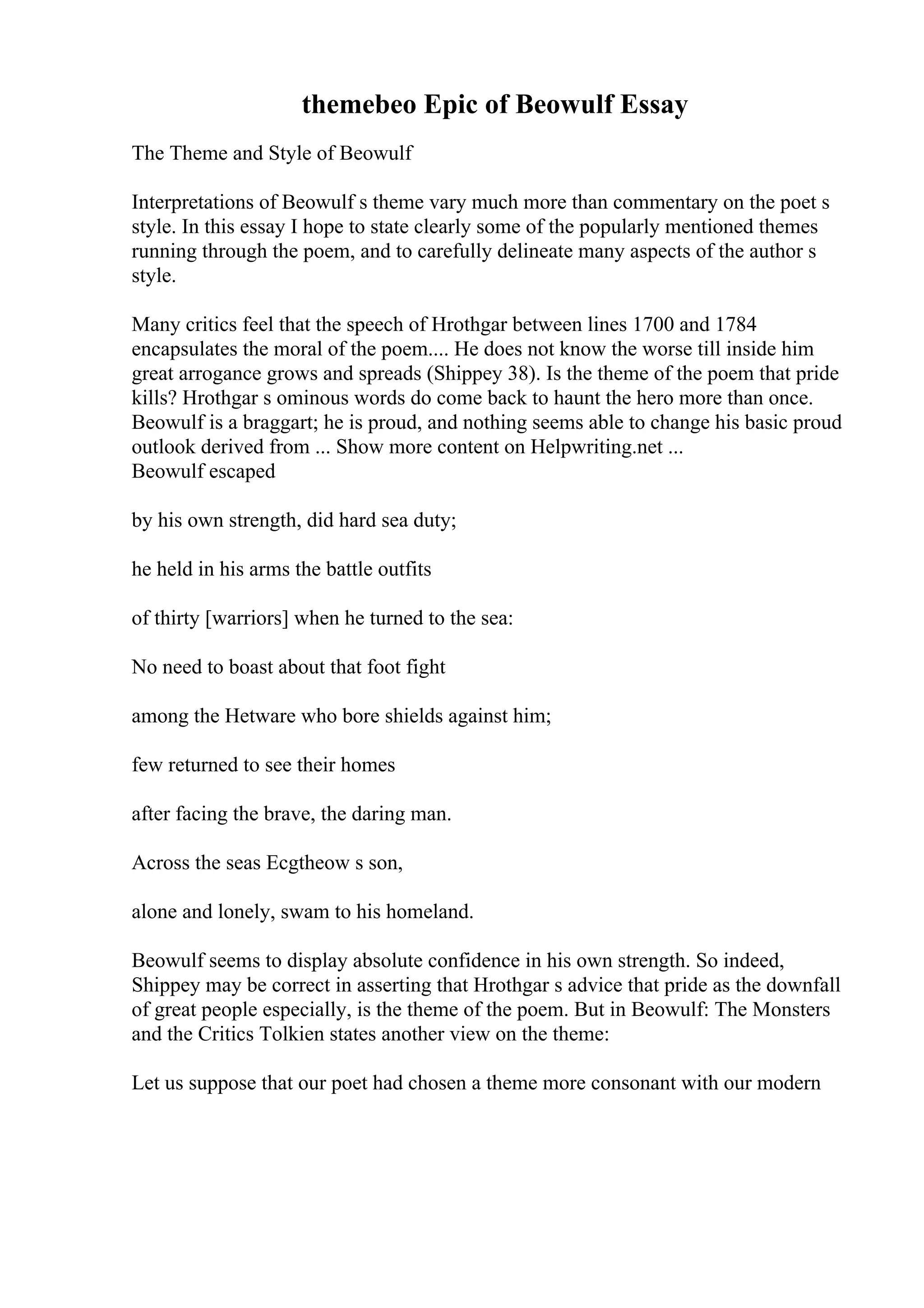 Documented Essay Sample | PDF