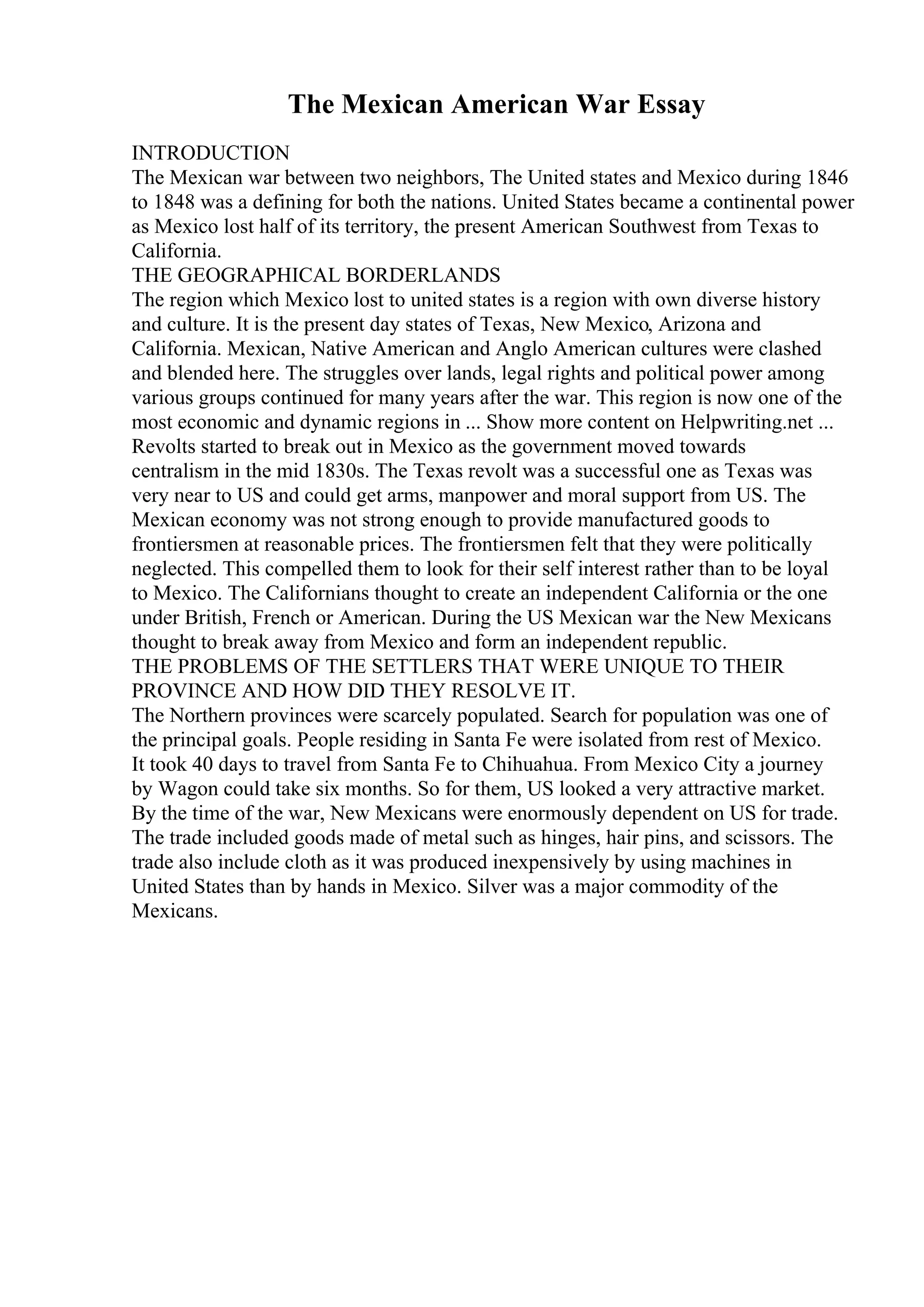 Documented Essay Sample | PDF