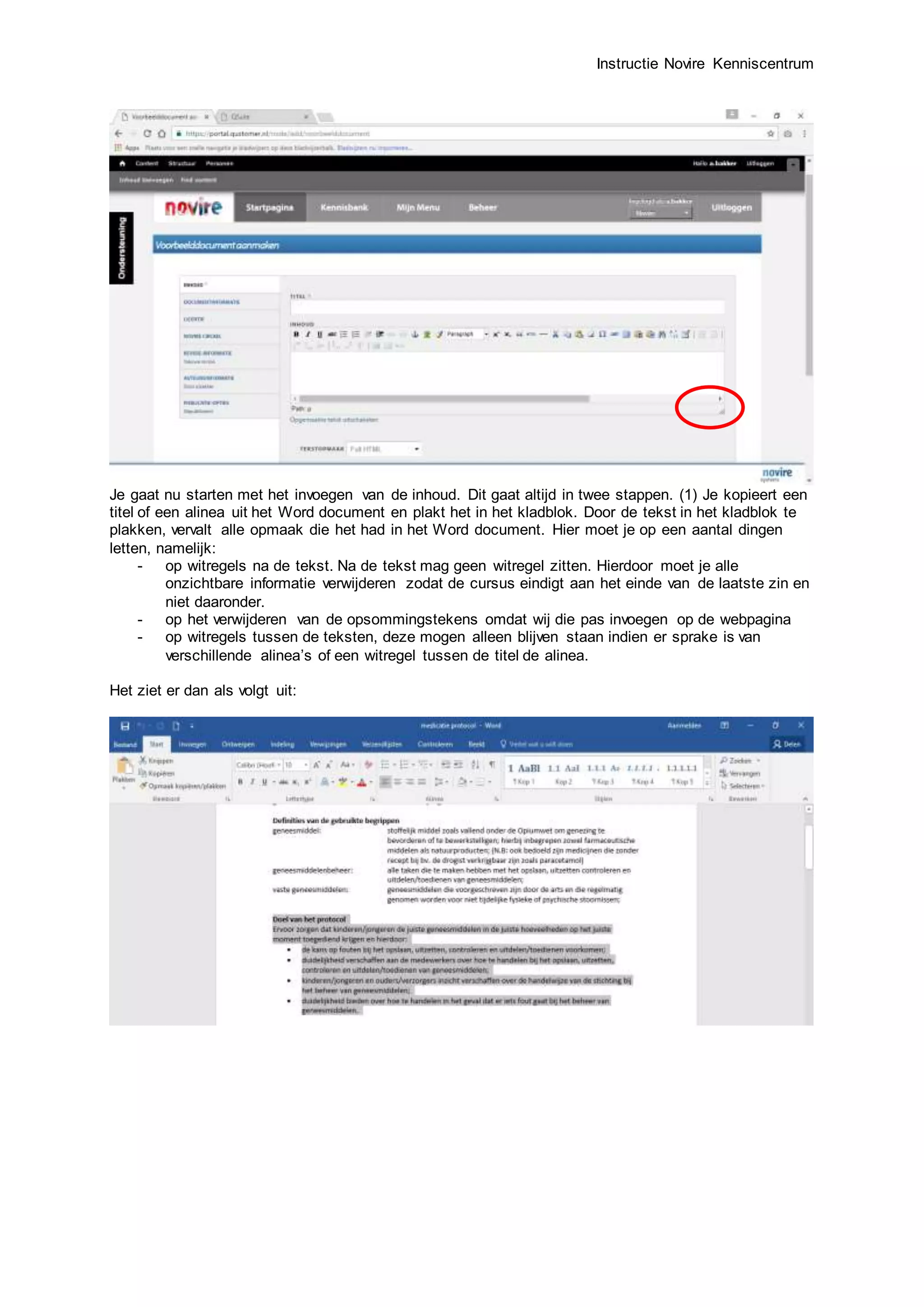 Documenten bouwen en uploaden | DOCX