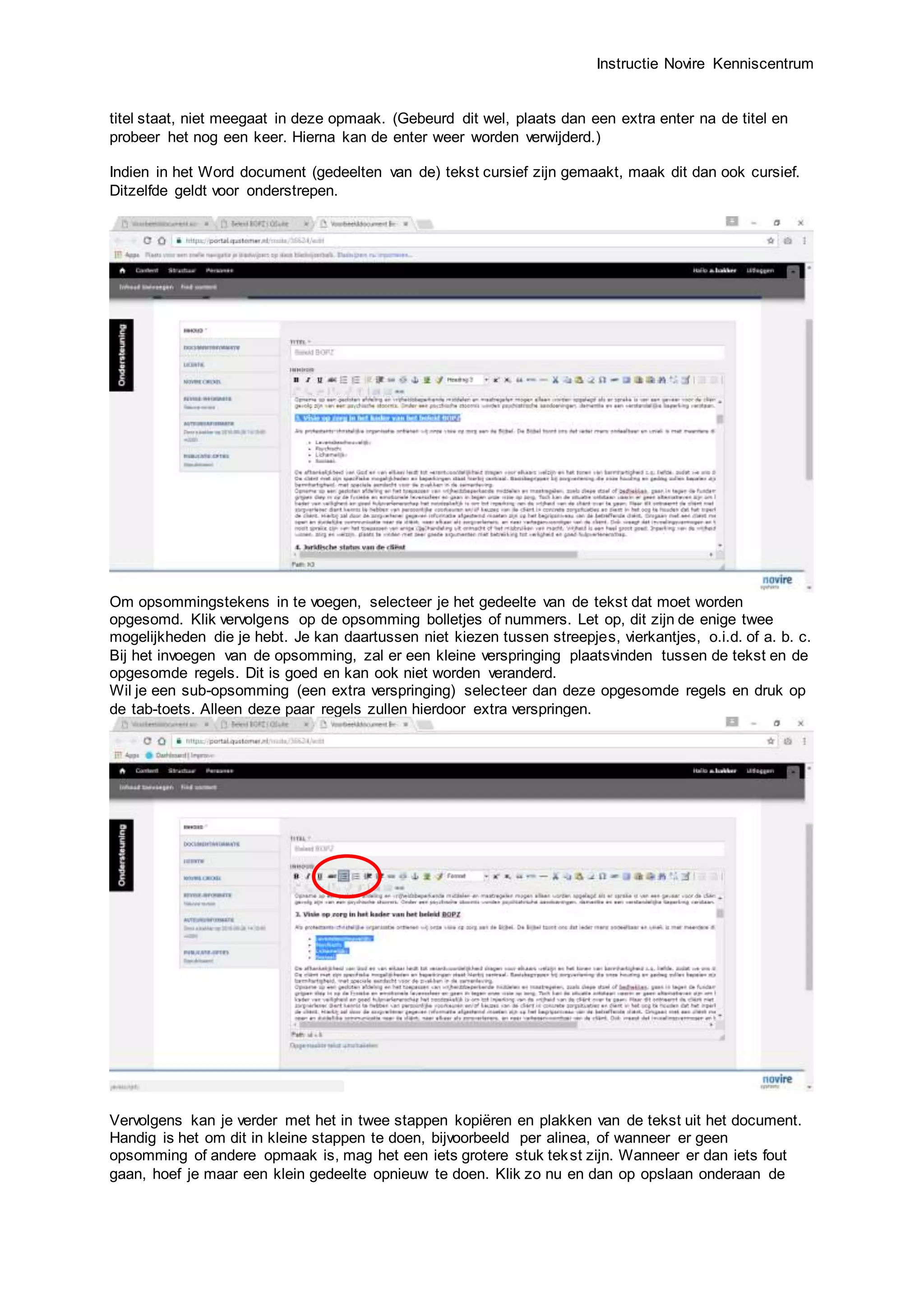 Documenten bouwen en uploaden | DOCX