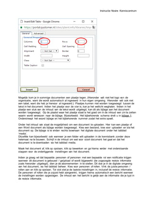 Documenten bouwen en uploaden | DOCX