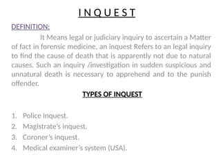 legal procedures 2 forensic medicine pptx | PPT