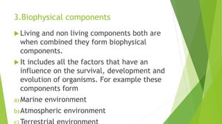 What is environment? The components of environment | PPT