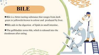 CLINICAL LABORATORY TECHNOLOGY -BILE SAMPLE COLLECTION TECHNIQUES | PPT