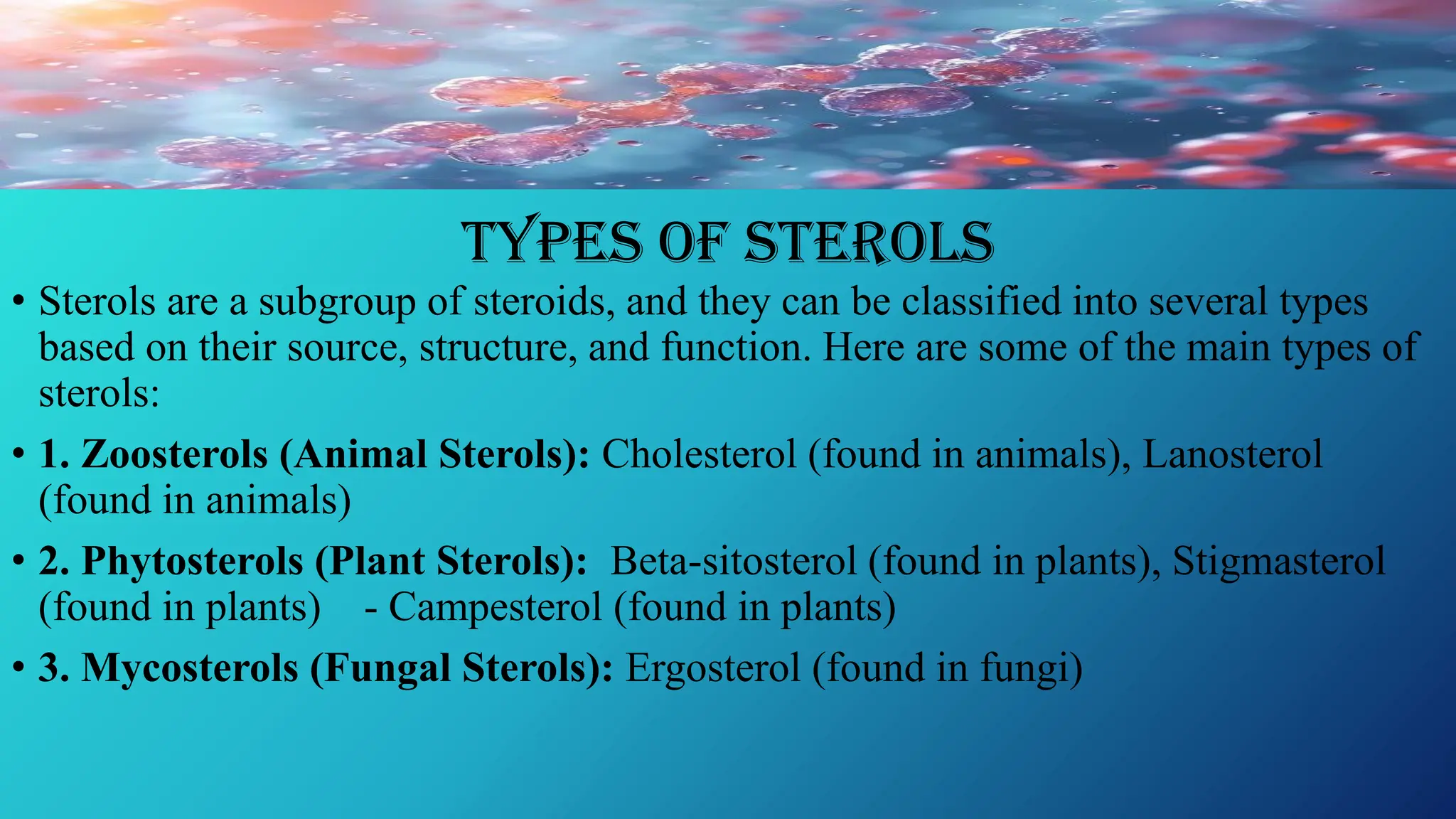 Biosynthesis of phospholipids and sterols | PDF