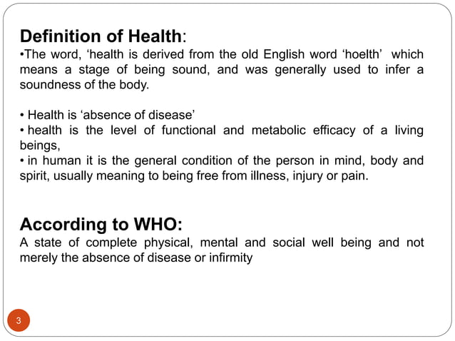 Health and Hygiene || Types of Health || Types of Hygiene | PPTX ...