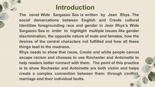 Racism In Wide Sargasso Sea | PPTX