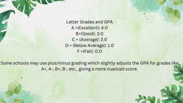 GRADING SYSTEM OF US AND INDIA AS COMPARISON | PDF