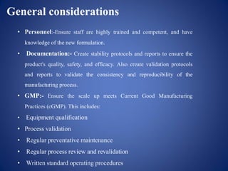 Industrial pharmacy -2 Pilot plant scale up techniques | PDF
