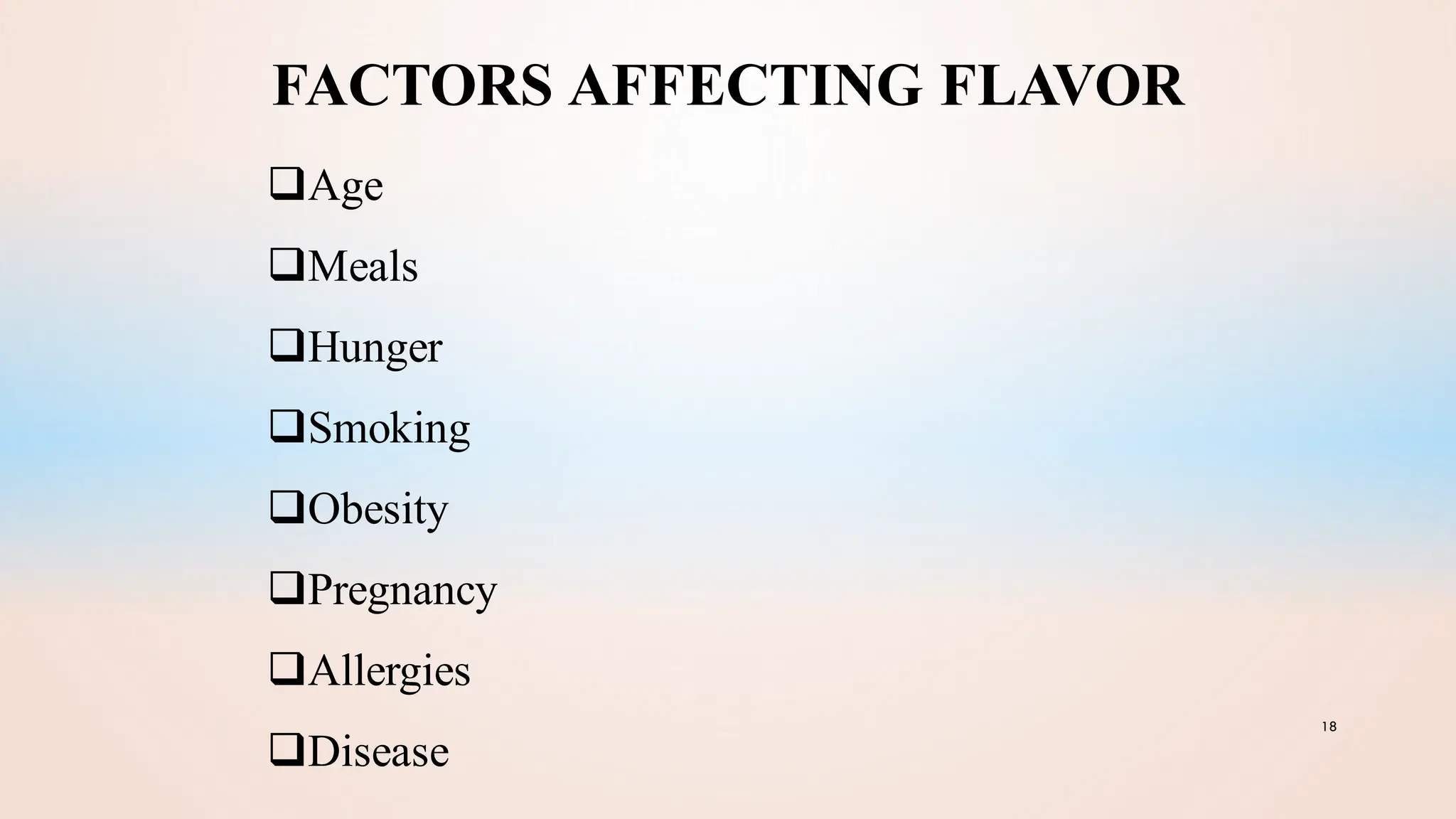 Science of Flavor Perception And Development | PDF