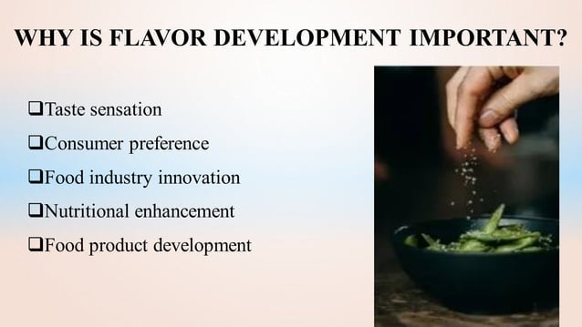 Science of Flavor Perception And Development | PPT