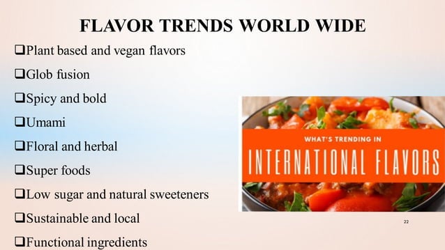 Science of Flavor Perception And Development | PPT