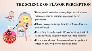 Science of Flavor Perception And Development | PDF
