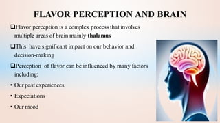 Science of Flavor Perception And Development | PDF