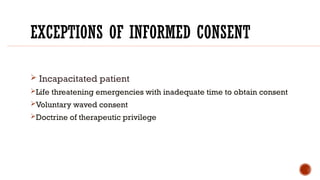 INFORMED CONSENT mbbs community medicine,ent,obg,surgery | PPTX