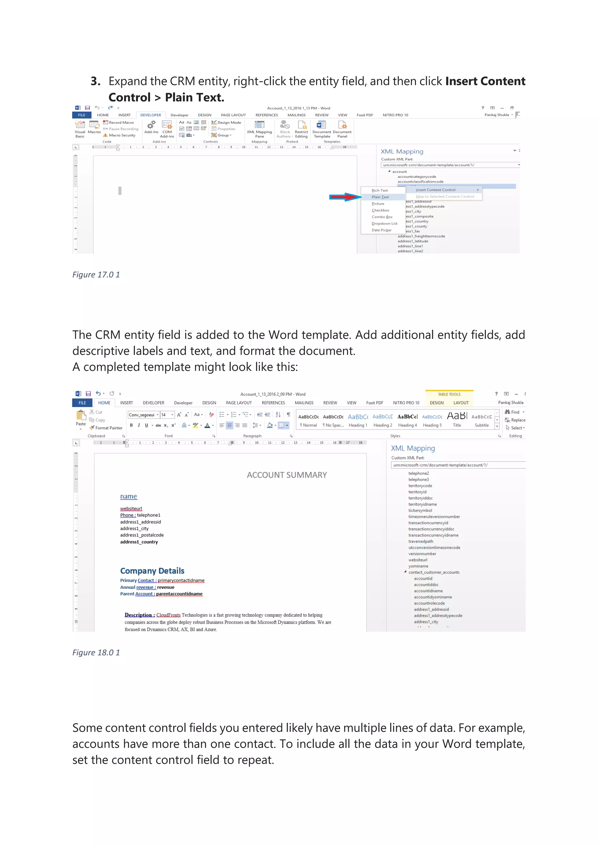 Document generation | PDF